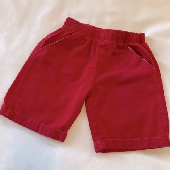 Little Rebels | Bottoms | Boys Red Shorts | Poshmark